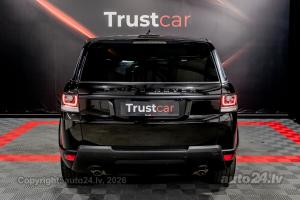 Black Land Rover Range Rover Sport 2017 in Parnu, with an engine capacity of 3.00 L and mileage of 208 thousand km for 23990 €, photo 12 on AUTOMOTO.COM.LV