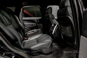 Black Land Rover Range Rover Sport 2017 in Parnu, with an engine capacity of 3.00 L and mileage of 208 thousand km for 23990 €, photo 17 on AUTOMOTO.COM.LV