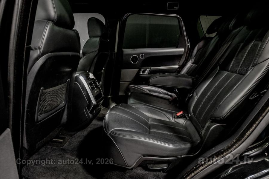 Black Land Rover Range Rover Sport 2017 in Parnu, with an engine capacity of 3.00 L and mileage of 208 thousand km for 23990 €, photo 18 on AUTOMOTO.COM.LV