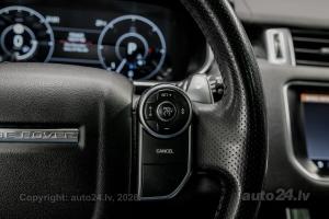 Black Land Rover Range Rover Sport 2017 in Parnu, with an engine capacity of 3.00 L and mileage of 208 thousand km for 23990 €, photo 30 on AUTOMOTO.COM.LV