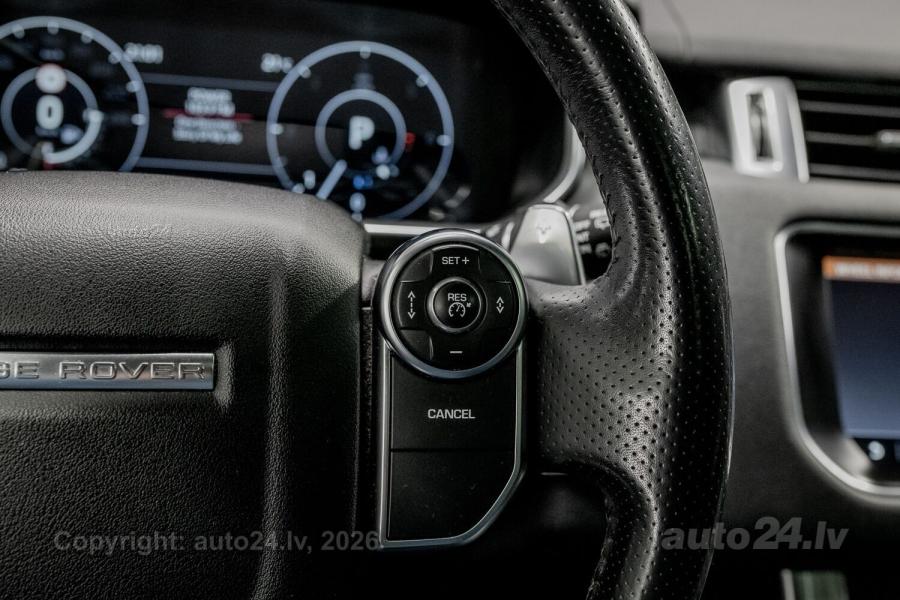 Black Land Rover Range Rover Sport 2017 in Parnu, with an engine capacity of 3.00 L and mileage of 208 thousand km for 23990 €, photo 30 on AUTOMOTO.COM.LV