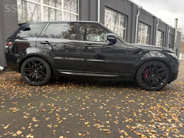 Black Land Rover Range Rover Sport 2017 in Riga, with an engine capacity of 3.00 L and mileage of 0 thousand km for 18500 €, photo 3 on AUTOMOTO.COM.LV