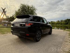 Black Land Rover Range Rover Sport 2017 in Riga, with an engine capacity of 3.00 L and mileage of 116 thousand km for 23500 €, photo  on AUTOMOTO.COM.LV