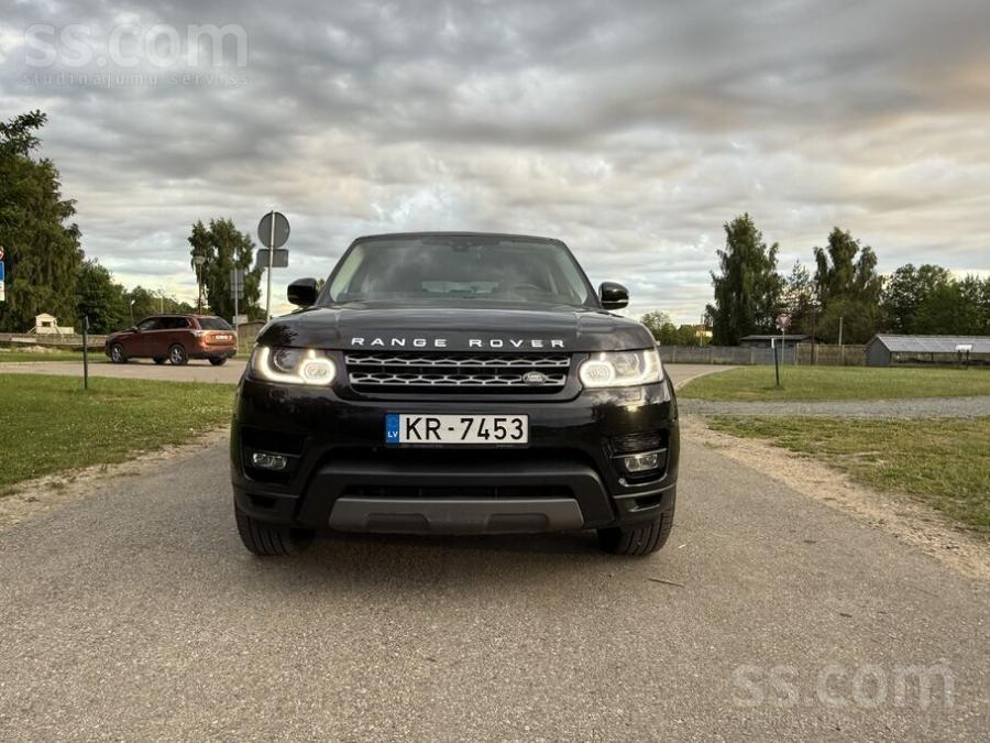 Black Land Rover Range Rover Sport 2017 in Riga, with an engine capacity of 3.00 L and mileage of 116 thousand km for 23500 €, photo 5 on AUTOMOTO.COM.LV