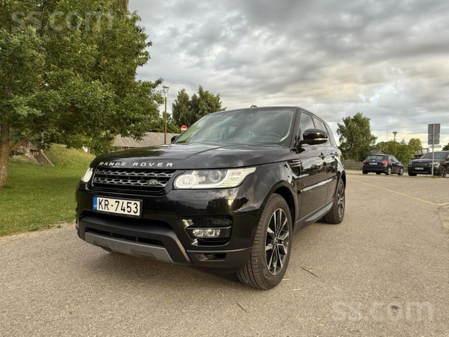 Black Land Rover Range Rover Sport 2017 in Riga, with an engine capacity of 3.00 L and mileage of 116 thousand km for 23500 €, photo 8 on AUTOMOTO.COM.LV