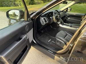 Black Land Rover Range Rover Sport 2017 in Riga, with an engine capacity of 3.00 L and mileage of 116 thousand km for 23500 €, photo 12 on AUTOMOTO.COM.LV