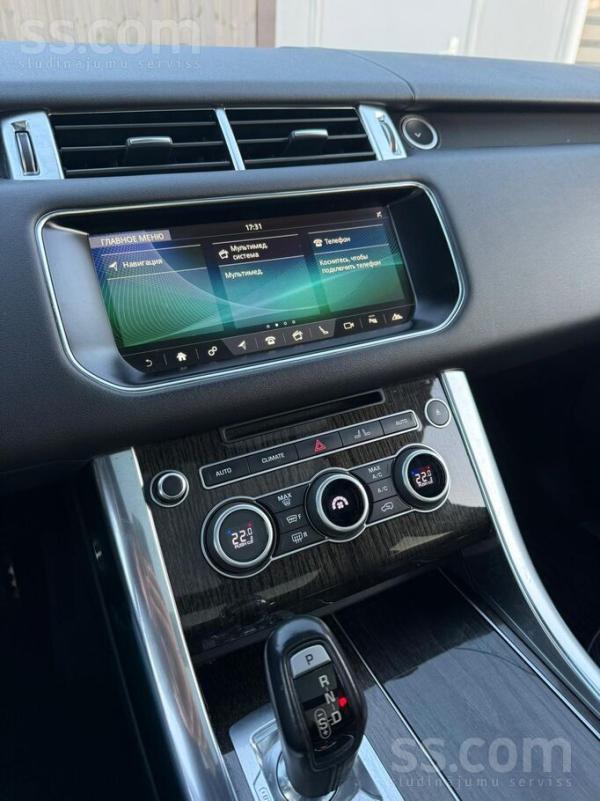 Melns Land Rover Range Rover Sport 2017 Rīga, ar dzinēja tilpumu 2.00 L un nobraukumu 0 tūkst. km par 21700 €, foto 8 vietnē AUTOMOTO.COM.LV