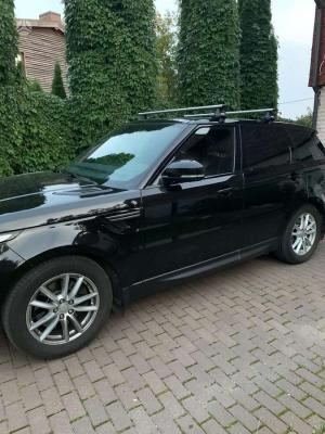 Black Land Rover Range Rover Sport 2017 in Vilnius, with an engine capacity of 2.99 L and mileage of 266 thousand km for 9700 €, photo  on AUTOMOTO.COM.LV