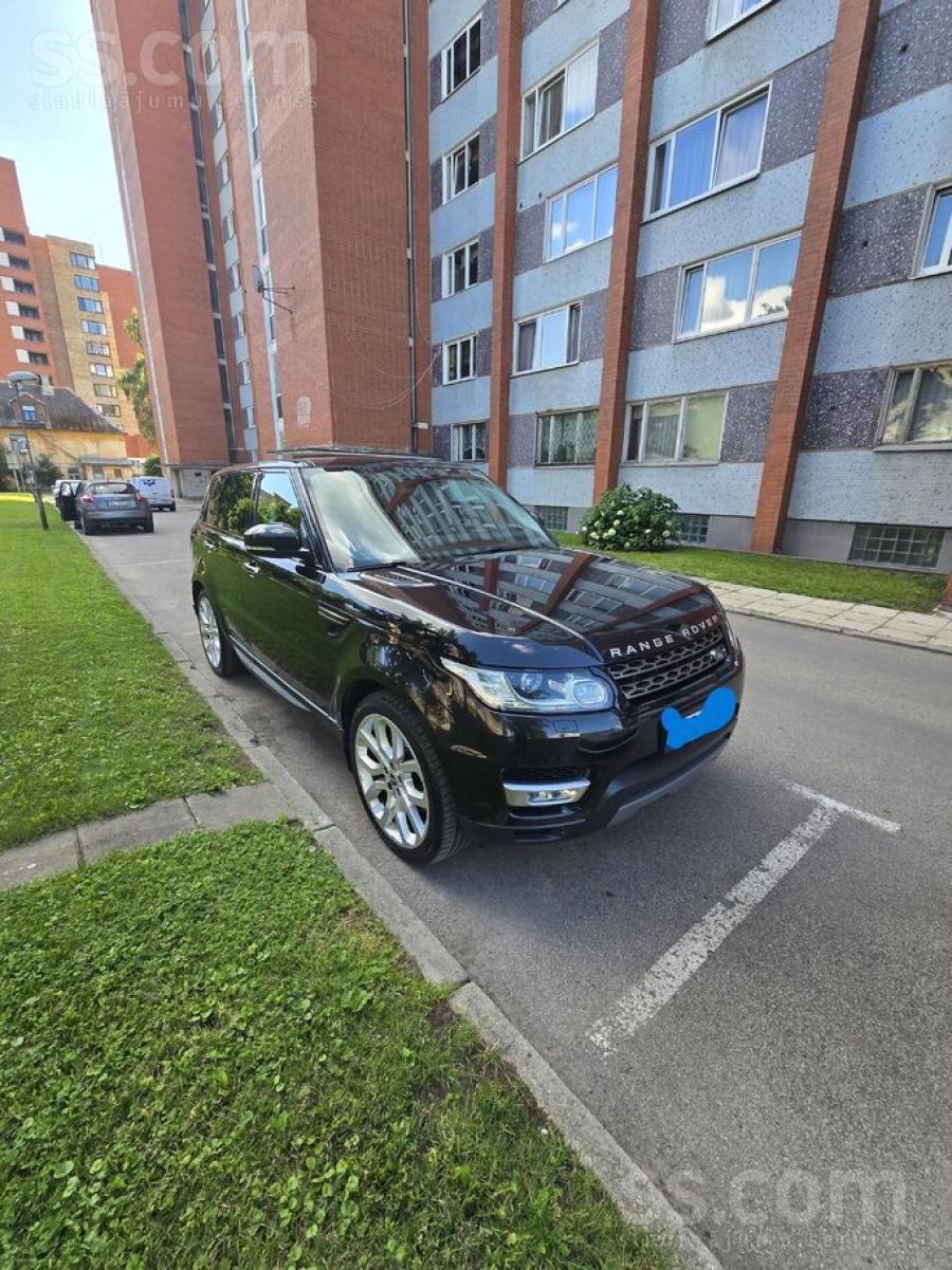 Black Land Rover Range Rover Sport 2017 in Riga, with an engine capacity of 3.00 L and mileage of 167 thousand km for 24000 €, photo 3 on AUTOMOTO.COM.LV