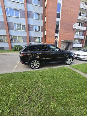 Black Land Rover Range Rover Sport 2017 in Riga, with an engine capacity of 3.00 L and mileage of 165 thousand km for 21000 €, photo 7 on AUTOMOTO.COM.LV