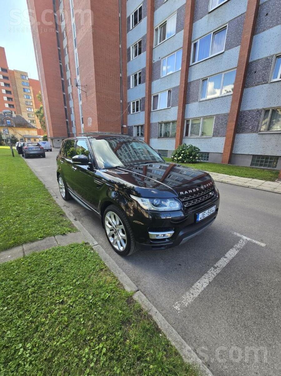 Black Land Rover Range Rover Sport 2017 in Riga, with an engine capacity of 3.00 L and mileage of 165 thousand km for 21000 €, photo 11 on AUTOMOTO.COM.LV