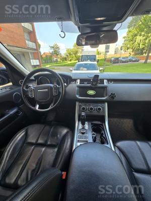 Black Land Rover Range Rover Sport 2017 in Riga, with an engine capacity of 3.00 L and mileage of 165 thousand km for 21000 €, photo 13 on AUTOMOTO.COM.LV
