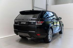 Black Land Rover Range Rover Sport 2017 in Vilnius, with an engine capacity of 2.99 L and mileage of 104 thousand km for 22500 €, photo 6 on AUTOMOTO.COM.LV