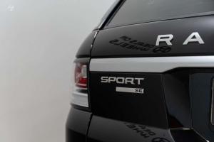 Black Land Rover Range Rover Sport 2017 in Vilnius, with an engine capacity of 2.99 L and mileage of 104 thousand km for 22500 €, photo 8 on AUTOMOTO.COM.LV