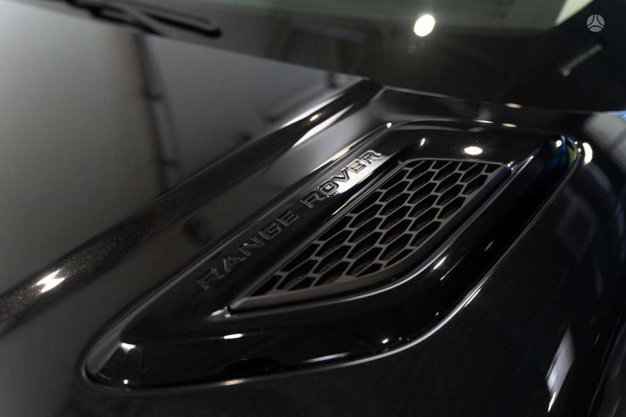 Black Land Rover Range Rover Sport 2017 in Vilnius, with an engine capacity of 2.99 L and mileage of 104 thousand km for 22500 €, photo 10 on AUTOMOTO.COM.LV