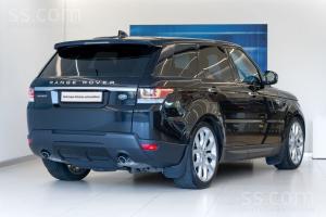 Black Land Rover Range Rover Sport 2017 in Riga, with an engine capacity of 3.00 L and mileage of 165 thousand km for 19990 €, photo 3 on AUTOMOTO.COM.LV