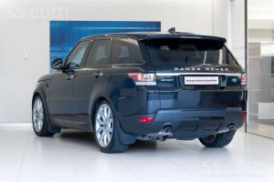 Black Land Rover Range Rover Sport 2017 in Riga, with an engine capacity of 3.00 L and mileage of 165 thousand km for 19990 €, photo 4 on AUTOMOTO.COM.LV
