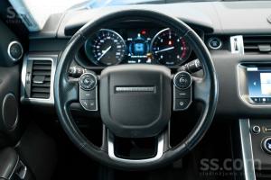 Black Land Rover Range Rover Sport 2017 in Riga, with an engine capacity of 3.00 L and mileage of 165 thousand km for 19990 €, photo 6 on AUTOMOTO.COM.LV