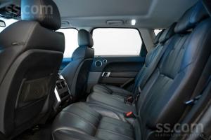 Black Land Rover Range Rover Sport 2017 in Riga, with an engine capacity of 3.00 L and mileage of 165 thousand km for 19990 €, photo 8 on AUTOMOTO.COM.LV