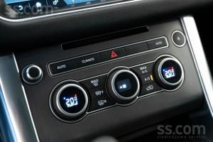 Black Land Rover Range Rover Sport 2017 in Riga, with an engine capacity of 3.00 L and mileage of 165 thousand km for 19990 €, photo 17 on AUTOMOTO.COM.LV