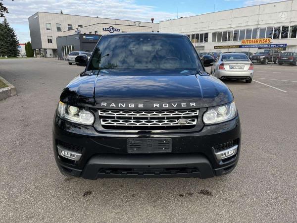 Melns Land Rover Range Rover Sport 2017 Panevēža, ar dzinēja tilpumu 3.00 L un nobraukumu 185 tūkst. km par 16200 €, foto 4 vietnē AUTOMOTO.COM.LV