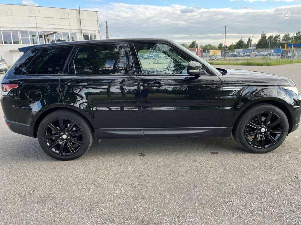 Melns Land Rover Range Rover Sport 2017 Panevēža, ar dzinēja tilpumu 3.00 L un nobraukumu 185 tūkst. km par 16200 €, foto 6 vietnē AUTOMOTO.COM.LV