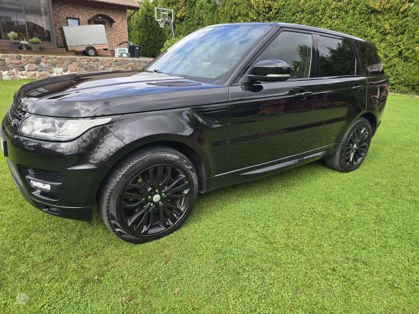 Melns Land Rover Range Rover Sport 2017 Kretinga, ar dzinēja tilpumu 2.99 L un nobraukumu 208 tūkst. km par 17545 €, foto 1 vietnē AUTOMOTO.COM.LV