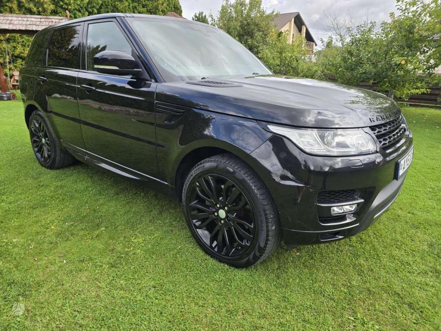 Black Land Rover Range Rover Sport 2017 in Kretinga, with an engine capacity of 2.99 L and mileage of 208 thousand km for 17545 €, photo 3 on AUTOMOTO.COM.LV