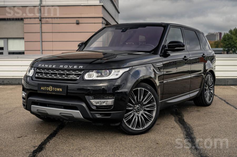 Melns Land Rover Range Rover Sport 2017 Rīga, ar dzinēja tilpumu 3.00 L un nobraukumu 257 tūkst. km par 18990 €, foto 1 vietnē AUTOMOTO.COM.LV
