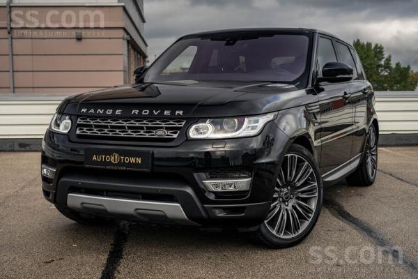 Black Land Rover Range Rover Sport 2017 in Riga, with an engine capacity of 3.00 L and mileage of 257 thousand km for 18990 €, photo 3 on AUTOMOTO.COM.LV