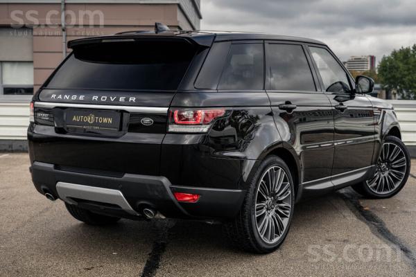 Black Land Rover Range Rover Sport 2017 in Riga, with an engine capacity of 3.00 L and mileage of 257 thousand km for 18990 €, photo 6 on AUTOMOTO.COM.LV