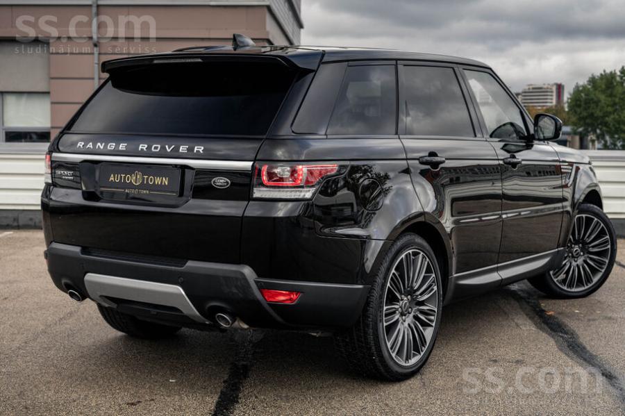 Melns Land Rover Range Rover Sport 2017 Rīga, ar dzinēja tilpumu 3.00 L un nobraukumu 257 tūkst. km par 18990 €, foto 6 vietnē AUTOMOTO.COM.LV