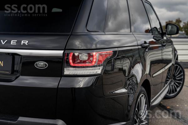 Black Land Rover Range Rover Sport 2017 in Riga, with an engine capacity of 3.00 L and mileage of 257 thousand km for 18990 €, photo 7 on AUTOMOTO.COM.LV