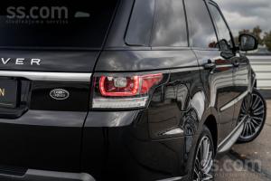 Melns Land Rover Range Rover Sport 2017 Rīga, ar dzinēja tilpumu 3.00 L un nobraukumu 257 tūkst. km par 18990 €, foto 7 vietnē AUTOMOTO.COM.LV