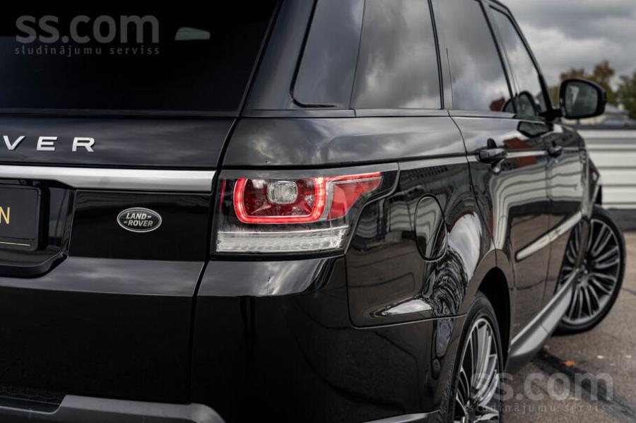 Melns Land Rover Range Rover Sport 2017 Rīga, ar dzinēja tilpumu 3.00 L un nobraukumu 257 tūkst. km par 18990 €, foto 7 vietnē AUTOMOTO.COM.LV