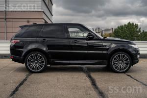 Melns Land Rover Range Rover Sport 2017 Rīga, ar dzinēja tilpumu 3.00 L un nobraukumu 257 tūkst. km par 18990 €, foto 8 vietnē AUTOMOTO.COM.LV