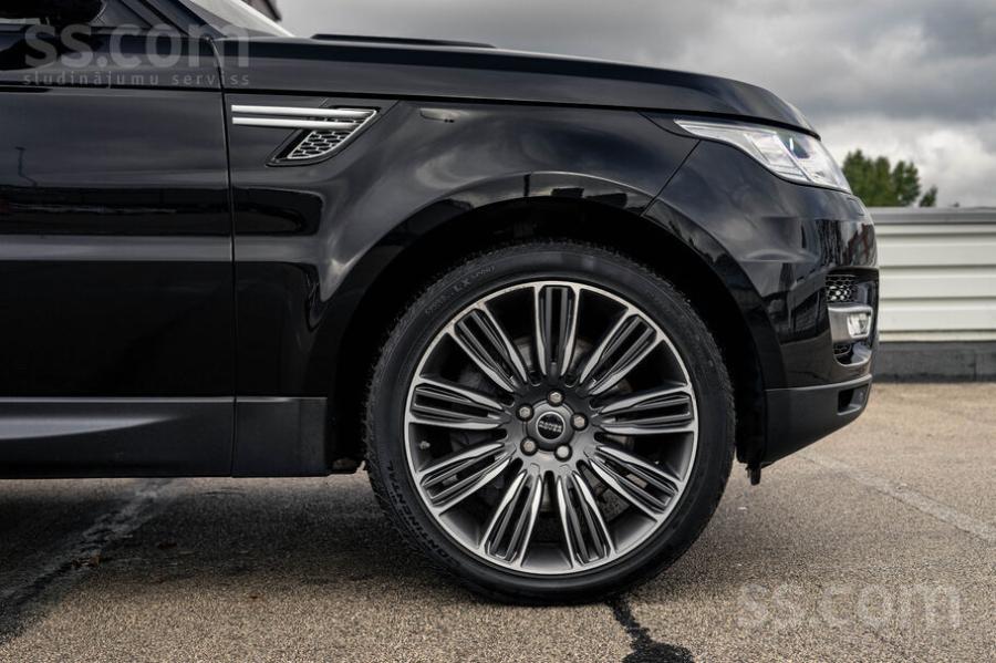 Melns Land Rover Range Rover Sport 2017 Rīga, ar dzinēja tilpumu 3.00 L un nobraukumu 257 tūkst. km par 18990 €, foto 9 vietnē AUTOMOTO.COM.LV