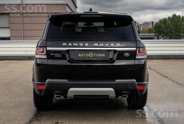 Black Land Rover Range Rover Sport 2017 in Riga, with an engine capacity of 3.00 L and mileage of 257 thousand km for 18990 €, photo 10 on AUTOMOTO.COM.LV