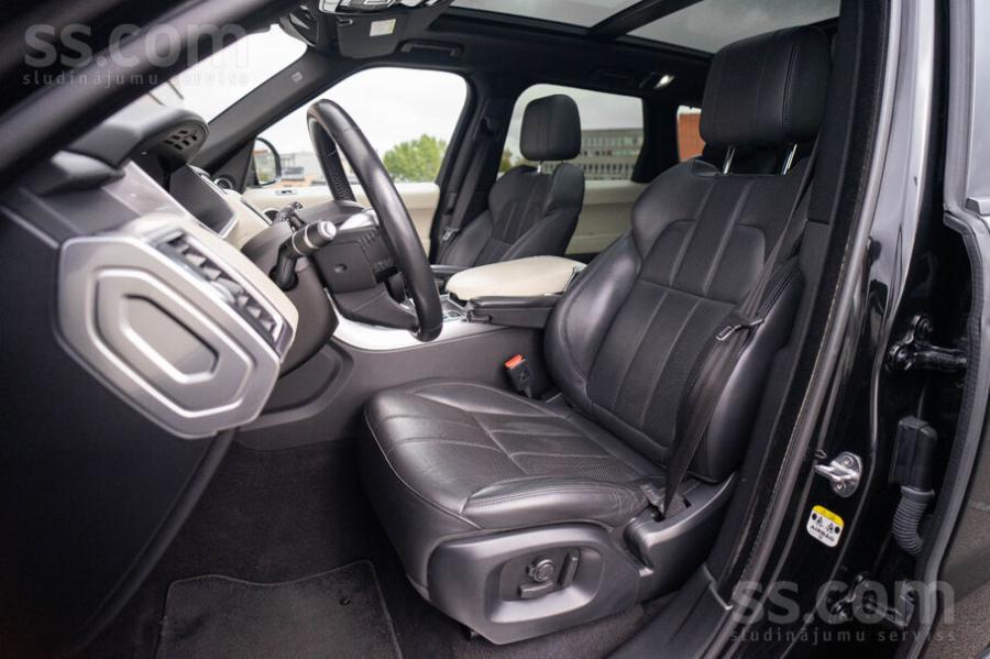 Melns Land Rover Range Rover Sport 2017 Rīga, ar dzinēja tilpumu 3.00 L un nobraukumu 257 tūkst. km par 18990 €, foto 14 vietnē AUTOMOTO.COM.LV