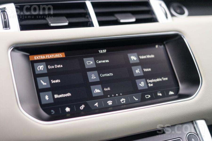 Melns Land Rover Range Rover Sport 2017 Rīga, ar dzinēja tilpumu 3.00 L un nobraukumu 257 tūkst. km par 18990 €, foto 21 vietnē AUTOMOTO.COM.LV