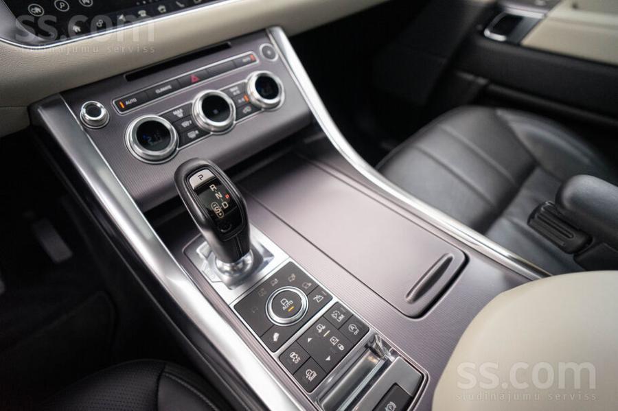 Melns Land Rover Range Rover Sport 2017 Rīga, ar dzinēja tilpumu 3.00 L un nobraukumu 257 tūkst. km par 18990 €, foto 23 vietnē AUTOMOTO.COM.LV