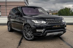 Melns Land Rover Range Rover Sport 2017 Rīga, ar dzinēja tilpumu 3.00 L un nobraukumu 257 tūkst. km par 18990 €, foto 4 vietnē AUTOMOTO.COM.LV