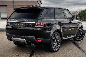 Melns Land Rover Range Rover Sport 2017 Rīga, ar dzinēja tilpumu 3.00 L un nobraukumu 257 tūkst. km par 18990 €, foto 5 vietnē AUTOMOTO.COM.LV