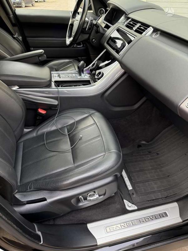 Melns Land Rover Range Rover Sport 2018 Viļņa, ar dzinēja tilpumu 2.99 L un nobraukumu 91 tūkst. km par 32000 €, foto 11 vietnē AUTOMOTO.COM.LV