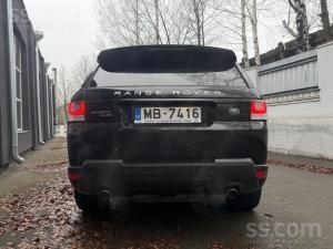 Black Land Rover Range Rover Sport 2018 in Riga, with an engine capacity of 3.00 L and mileage of 95 thousand km for 23950 €, photo 9 on AUTOMOTO.COM.LV