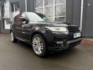Black Land Rover Range Rover Sport 2018 in Riga, with an engine capacity of 3.00 L and mileage of 95 thousand km for 23950 €, photo 2 on AUTOMOTO.COM.LV