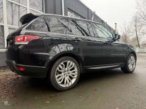 Black Land Rover Range Rover Sport 2018 in Riga, with an engine capacity of 3.00 L and mileage of 95 thousand km for 23950 €, photo 4 on AUTOMOTO.COM.LV