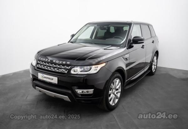 Melns Land Rover Range Rover Sport 2018 Tallina, ar dzinēja tilpumu 3.00 L un nobraukumu 97 tūkst. km par 18999 €, foto 1 vietnē AUTOMOTO.COM.LV