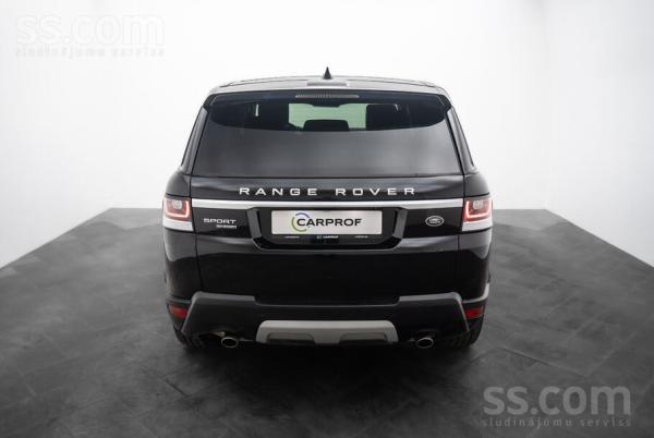 Melns Land Rover Range Rover Sport 2018 Tallina, ar dzinēja tilpumu 3.00 L un nobraukumu 97 tūkst. km par 18999 €, foto 5 vietnē AUTOMOTO.COM.LV