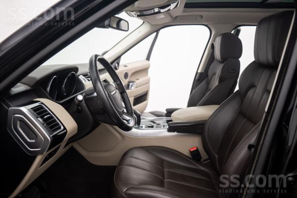 Melns Land Rover Range Rover Sport 2018 Tallina, ar dzinēja tilpumu 3.00 L un nobraukumu 97 tūkst. km par 18999 €, foto 7 vietnē AUTOMOTO.COM.LV